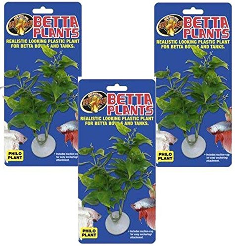 Zoo Med Betta Philo Plants (3 Pack)