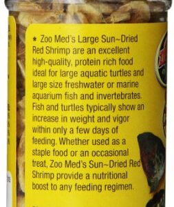 Zoo Med Large Red Shrimp Food, 0.5-Ounce