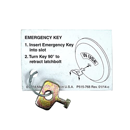 Schlage 61-509 Emergency Release Key For B571 Indicator Deadbolt