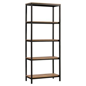 sauder north avenue tall bookcase, sindoori mango finish