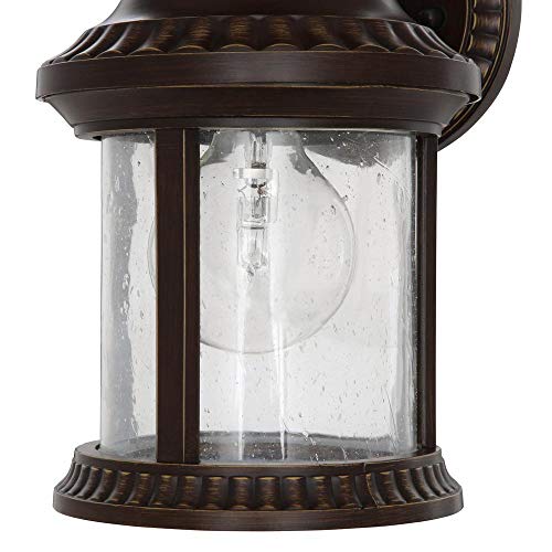 Home Decorators Collection Cambridge Outdoor Essex Bronze Medium Wall Lantern