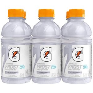 gatorade drink, all star glacier cherry, 12 oz 6 pack