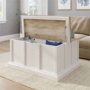 Sauder Cottage Road Coffee Table, White Finish