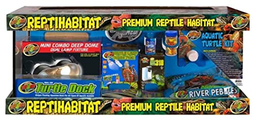 Zoo Med ReptiHabitat Aquatic Turtle Kit - 20 gal (Long)