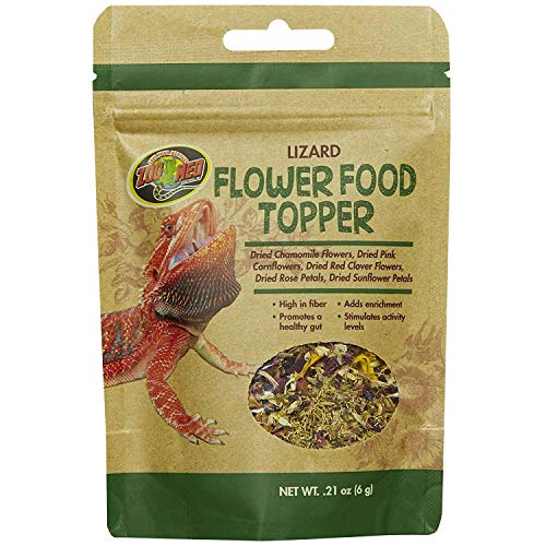 Zoo Med Lizard Flower Food Topper 0.21 oz - Pack of 4