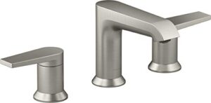 kohler 97093-4-bn hint widespread faucet, vibrant brushed nickel