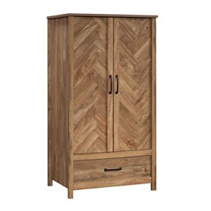 sauder cannery bridge armoire, l: 32.36″ x w: 22.52″ x h: 59.80″, sindoori mango