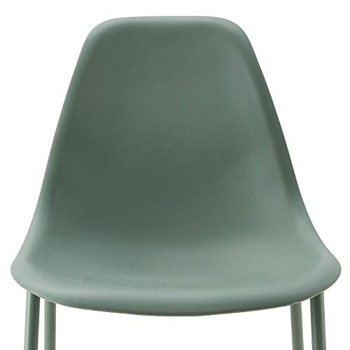 POLY & BARK Isla Chair, Set of 4, Pistachio Green