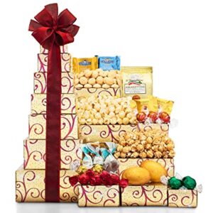 The Tower of Sweets by Wine Country Gift Baskets