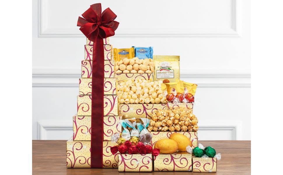 The Tower of Sweets by Wine Country Gift Baskets