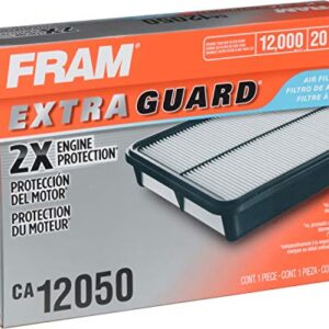 FRAM Extra Guard Engine Air Filter Replacement, Easy Install w/ Advanced Engine Protection and Optimal Performance, CA12050 for Select Honda Vehicles