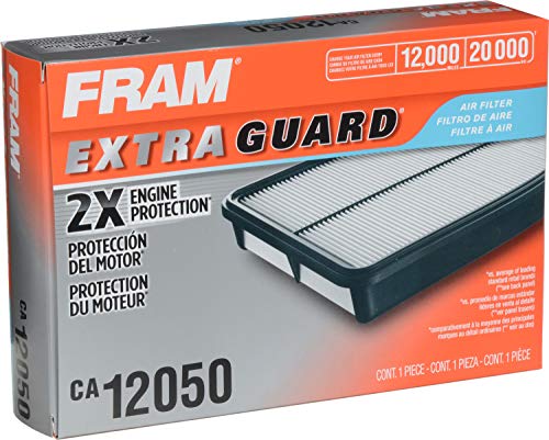 FRAM Extra Guard Engine Air Filter Replacement, Easy Install w/ Advanced Engine Protection and Optimal Performance, CA12050 for Select Honda Vehicles