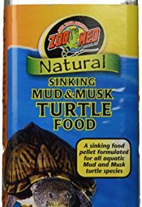 Zoo Med Natural Sinking Mud and Musk Turtle Food, 20 Ounces Each (20 Ounces)