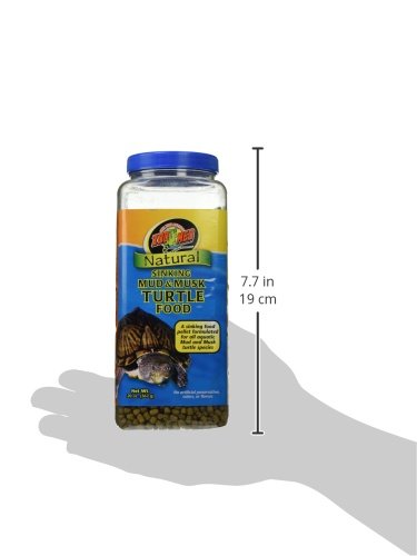 Zoo Med Natural Sinking Mud and Musk Turtle Food, 20 Ounces Each (20 Ounces)