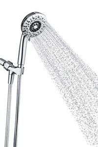 kohler handshower, radiate, 1.75 gpm, multifunction handshower, 5-spray handshower, polished chrome, includes handshower hose, k-r75562-g-cp