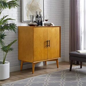 Crosley Furniture Landon Mid-Century Modern Bar Cabinet, Acorn