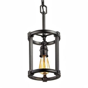 home decorators collection hd-1260-i romaro row 1-light aged bronze pendant