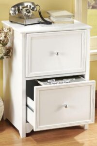 home decorators collection oxford file cabinet, 2-drawer, white