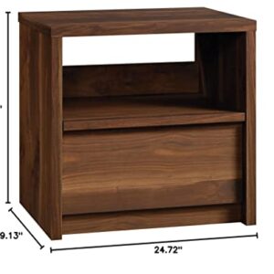 Sauder Harvey Park Night Stand, Grand Walnut finish