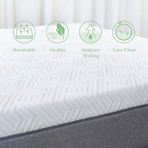 Novilla Full Size Mattress, 10 inch Full Gel Memory Foam Mattress for Cool Sleep & Pressure Relief, Medium Firm Mattress in a Box, Bliss (NV0M801-10-F)