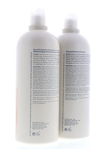 Aveda Color Conserve Shampoo and Conditioner 33.8oz Helps Protect Hair Color and Prevents Fading