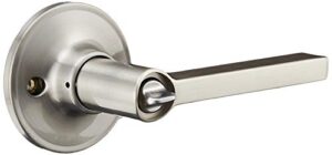 dexter by schlage j54sol619 solstice keyed entry lever, satin nickel