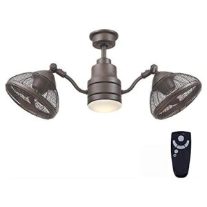 home decorators collection am348-eb pendersen 42″ indoor/outdoor bronze ceiling fan