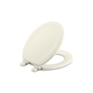 kohler 20467-96 stonewood toilet seat, biscuit