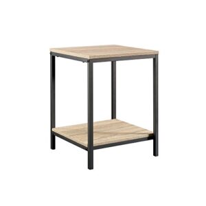 sauder north avenue side table, charter oak finish