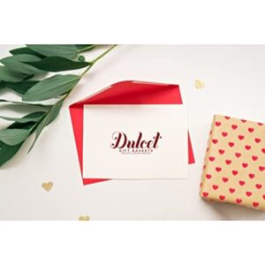 Dulcet Gift Basket Deluxe Gourmet Food Gift Basket, Cakes for Delivery for Families Men and Women: Includes Assorted Brownies, Crumb Cakes Rugelah, and Muffins. Great gift idea!