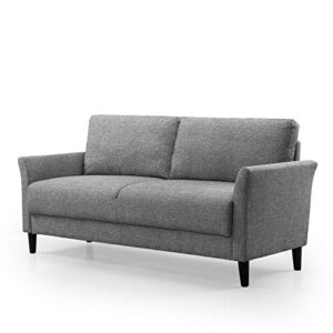 ZINUS Jackie Sofa Couch / Easy, Tool-Free Assembly, Soft Grey