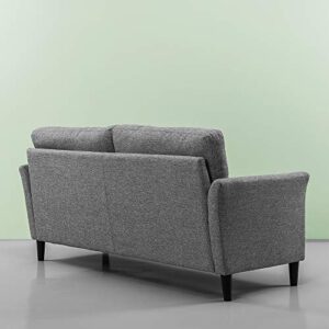 ZINUS Jackie Sofa Couch / Easy, Tool-Free Assembly, Soft Grey