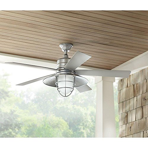 Home Decorators Collection Grayton 54 in. Indoor/Outdoor Galvanized Ceiling Fan