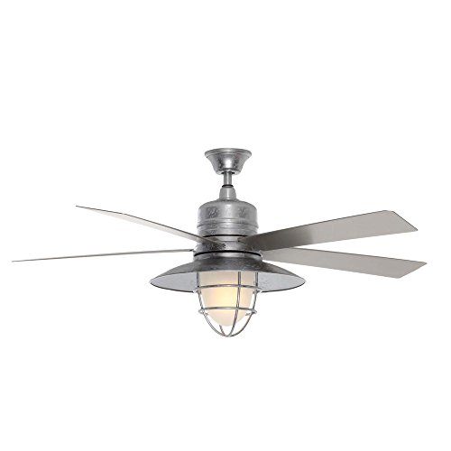 Home Decorators Collection Grayton 54 in. Indoor/Outdoor Galvanized Ceiling Fan