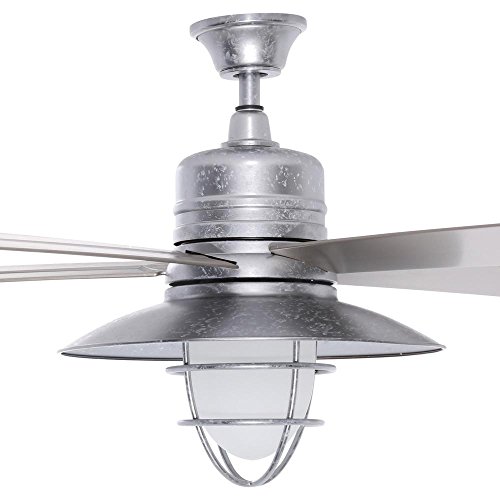 Home Decorators Collection Grayton 54 in. Indoor/Outdoor Galvanized Ceiling Fan