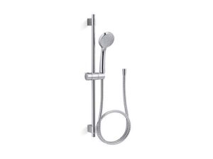 kohler k-98362-cp awaken multi-function 3-spray handshower with slide bar kit, polished chrome,27.50 x 3.75 x 2.50 inches