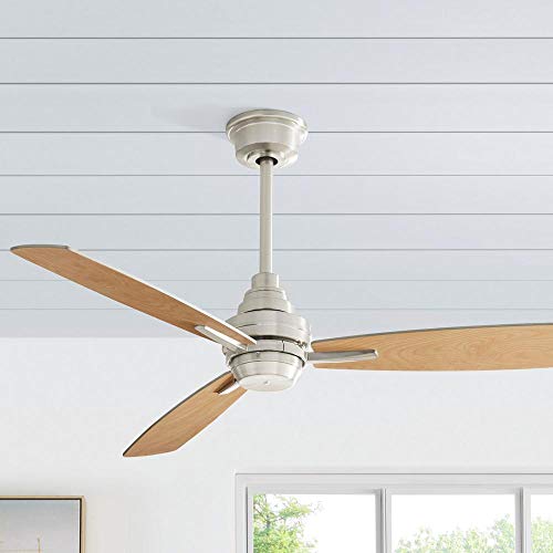 Home Decorators Collection Samson Park 52 in. Indoor Brushed Nickel Ceiling Fan with Remote Control