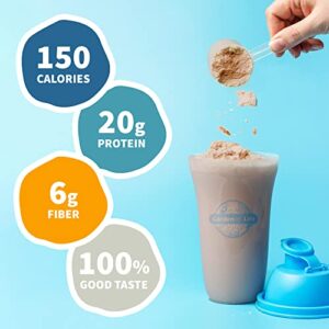 Tasty Organic Chocolate Meal Replacement Shake Vegan - Garden of Life - 20g Complete Plant Based Protein, Greens, Digestive Enzymes, Pro & Prebiotics for Easy Digestion – Non-GMO, Gluten-Free, 2.4 LB