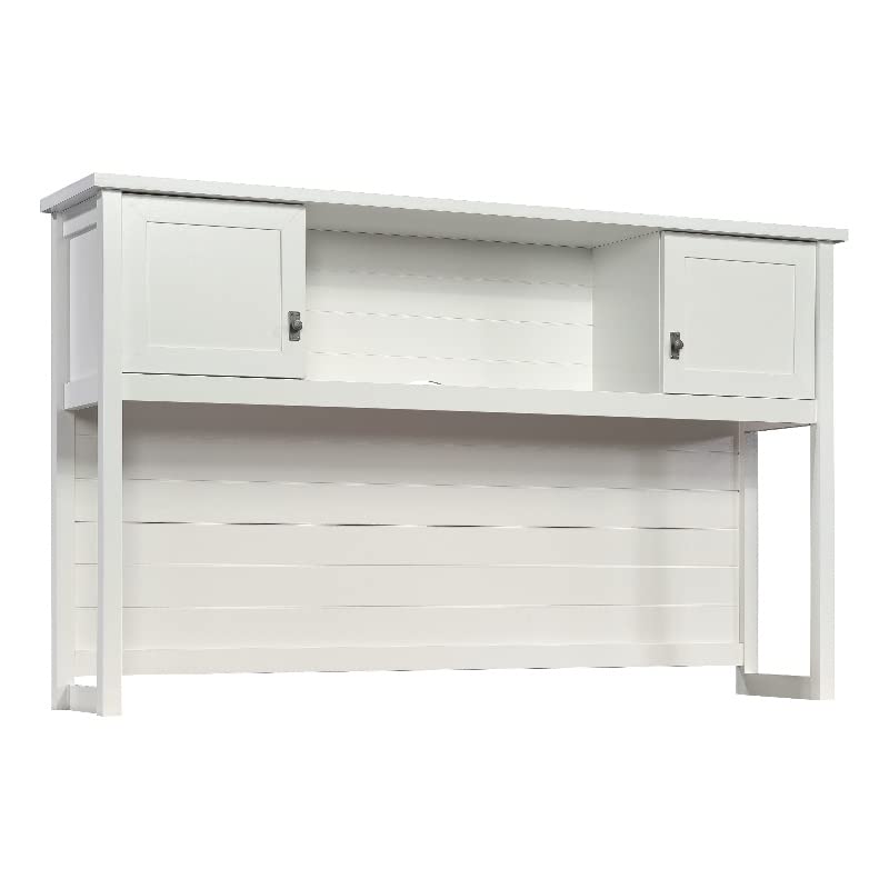 Sauder Cottage Road Engineered Wood 66" Hutch in White Finish