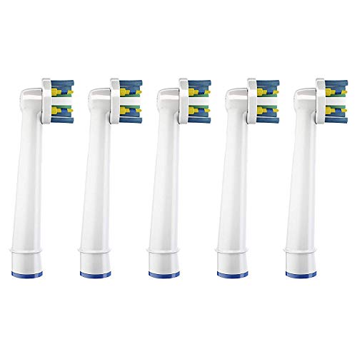 Oral-B FlossAction Electric Toothbrush Replacement Brush Heads Refills, 5 Count