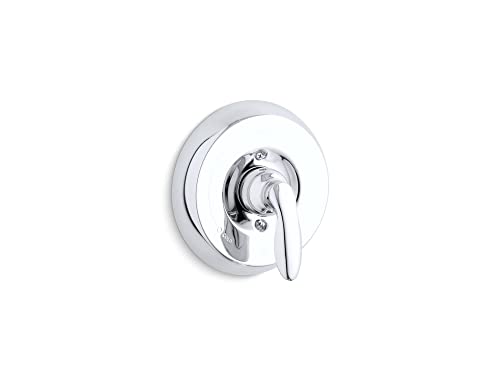 KOHLER TS15621-4-CP Coralais Lever Handle, H 6.5&quot X W 6.5&quot X 2.88&quot, Polished Chrome