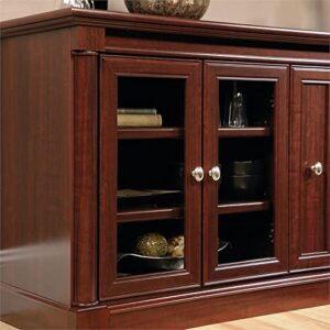 Sauder Palladia Credenza, For TV's up to 70", Select Cherry finish