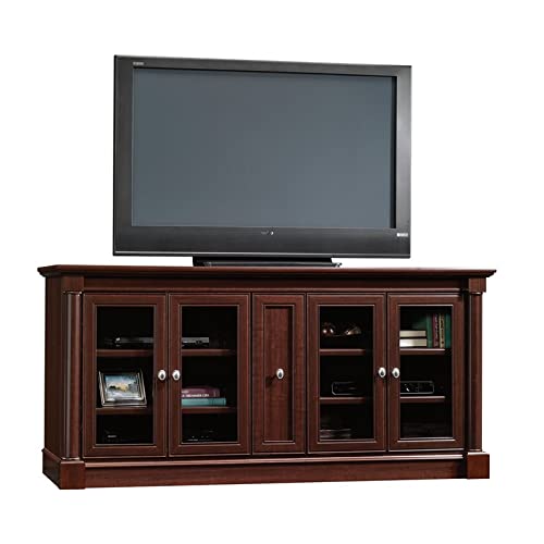 Sauder Palladia Credenza, For TV's up to 70", Select Cherry finish