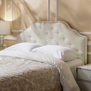 Christopher Knight Home Silas Fabric Headboard, Queen / Full, Ivory