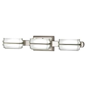 home decorators collection 22803 24 watt brushed nickel integrated bath light