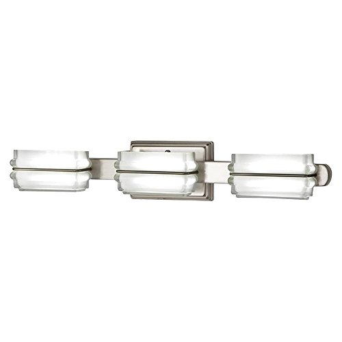 Home Decorators Collection 22803 24 Watt Brushed Nickel Integrated Bath Light