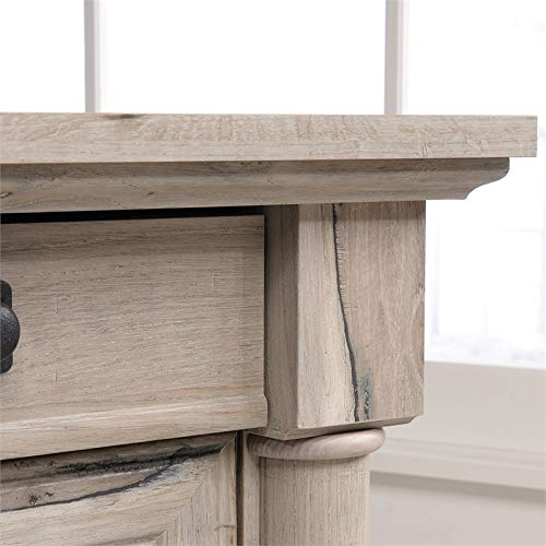 Sauder 424811 Palladia L-Desk, Split Oak Finish