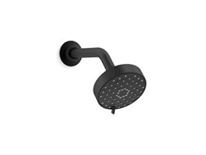 kohler 72419-y-bl awaken g110 multifunction showerhead, matte black