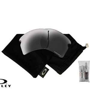 Oakley Original Flak 2.0 XL OO9188 PRIZM Black Iridium Polarized REPLACEMENT Lenses +BUNDLE Microfiber Cloth Bag