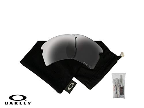 Oakley Original Flak 2.0 XL OO9188 PRIZM Black Iridium Polarized REPLACEMENT Lenses +BUNDLE Microfiber Cloth Bag